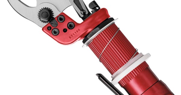 FELCO 70 Пневматична ножица за рязане на дървесина с висок капацитет