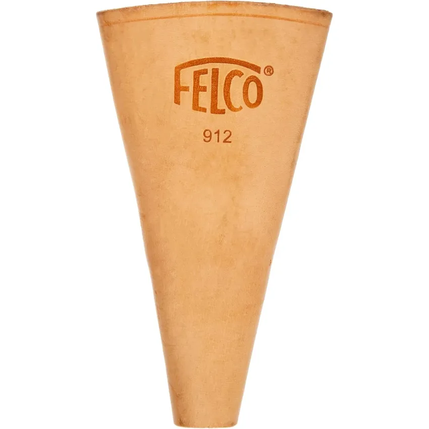 FELCO 912 Кожен калъф с конусовидна форма и метална щипка