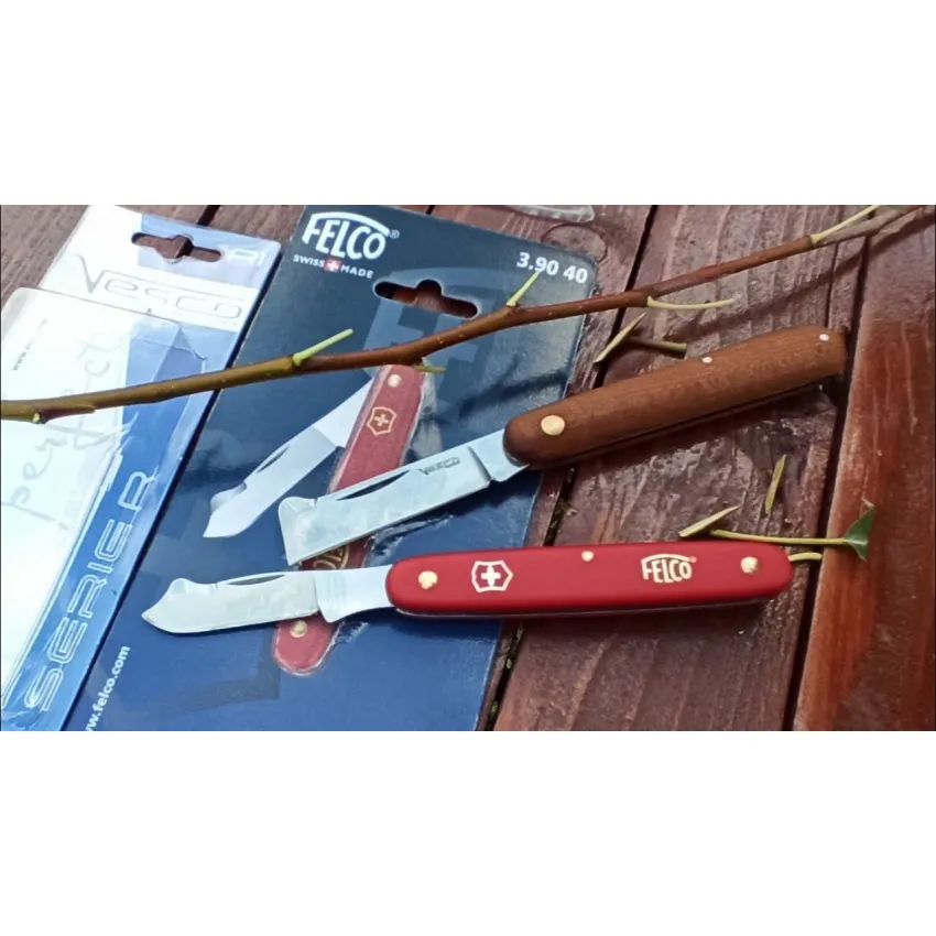 FELCO 3.90.40 Градинско ножче за изрязване и присаждане на пъпка
