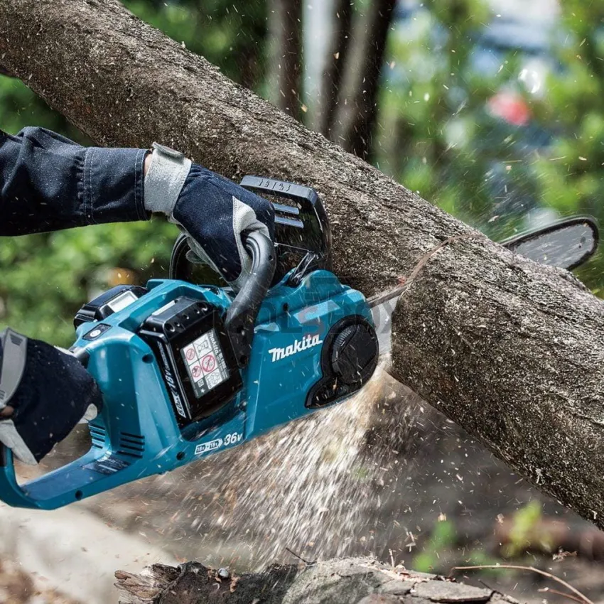 Акумулаторен верижен трион Makita DUC353Z, 36 V, 35 см, 3/8", 1200 м ...